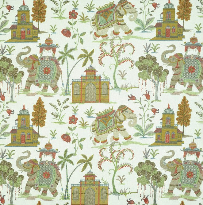 P Kaufmann Phuket Sunglow Embroidered Fabric – Thread Candy