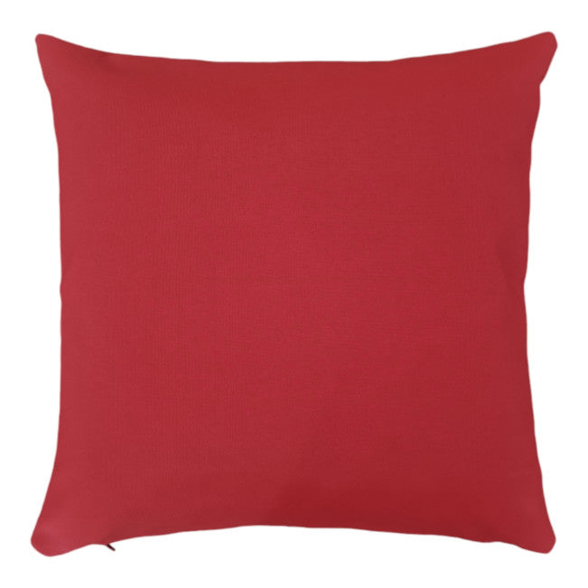 Solid Red Hibiscus Outdoor Cushion (Australia) – Thread Candy