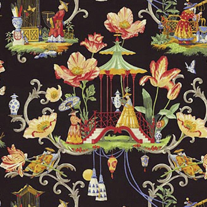 Harrison Howard East of the Moon Night Fabric – Thread Candy