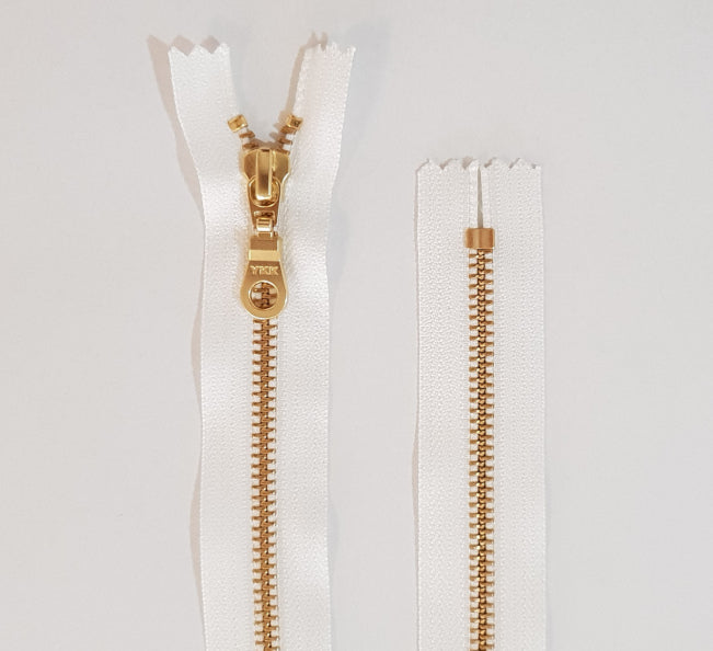 YKK Metal Zip NO # 5 Closed End 9 Inch – Thread Candy