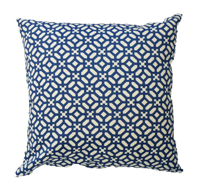 Buy Blue and White Weave Hamptons Style Cushions – Thread Candy